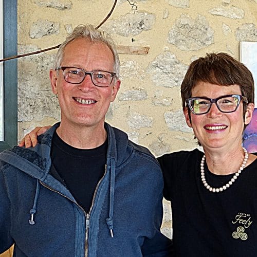 Feely Sparkling Brut Rosé! - Château Feely organic wine, tours ...