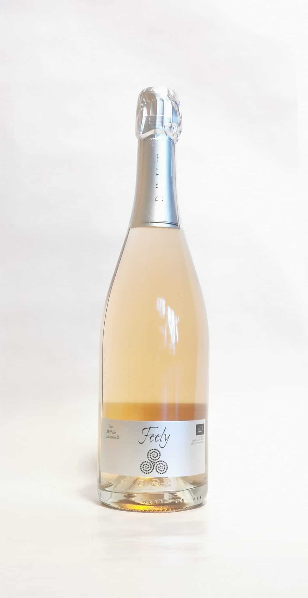 Méthode Traditionelle Sparkling Brut Rosé - Château Feely organic wine ...
