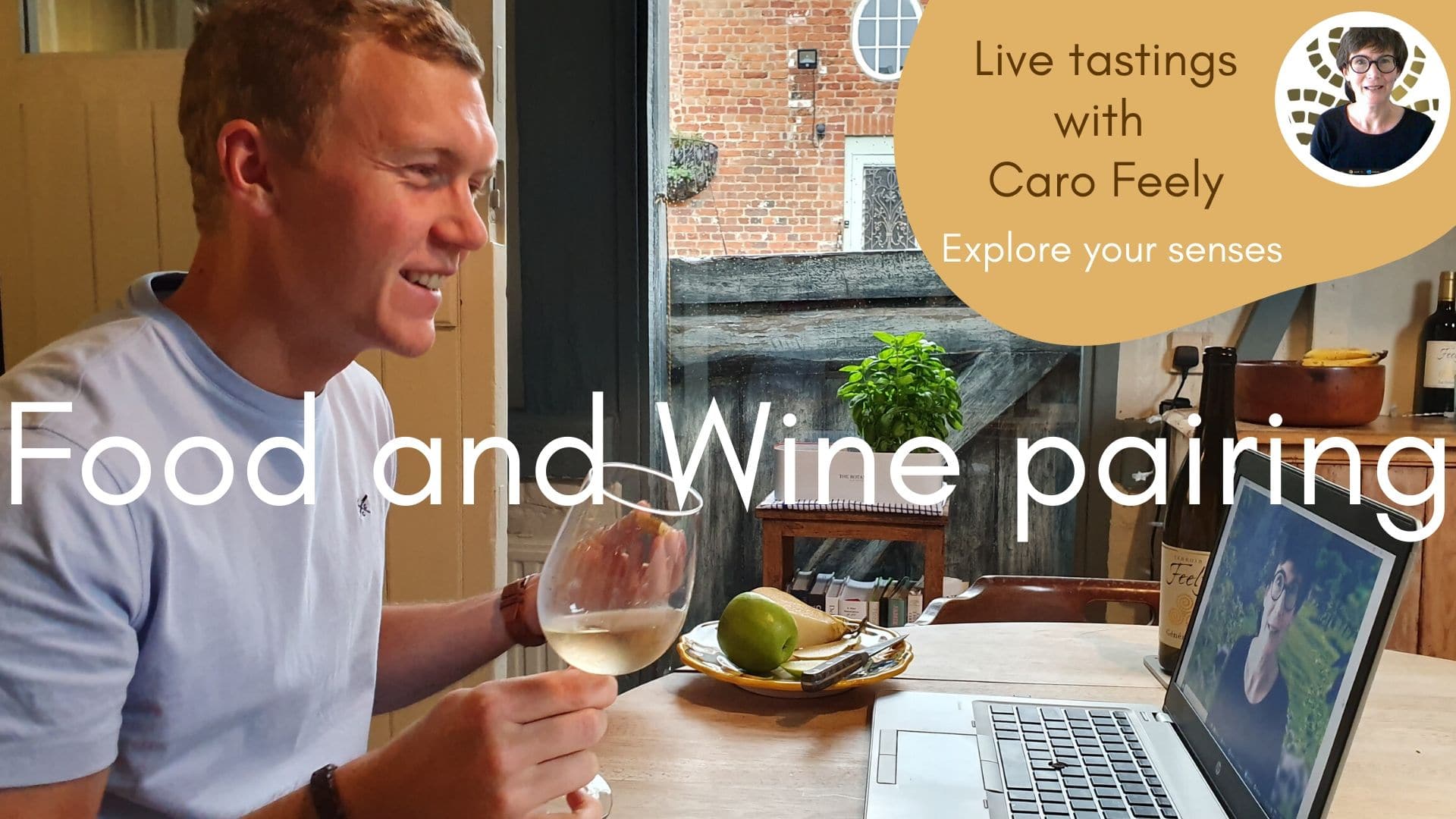 Virtual Live Wine tasting Events Chateau Feely French Wine Adventures