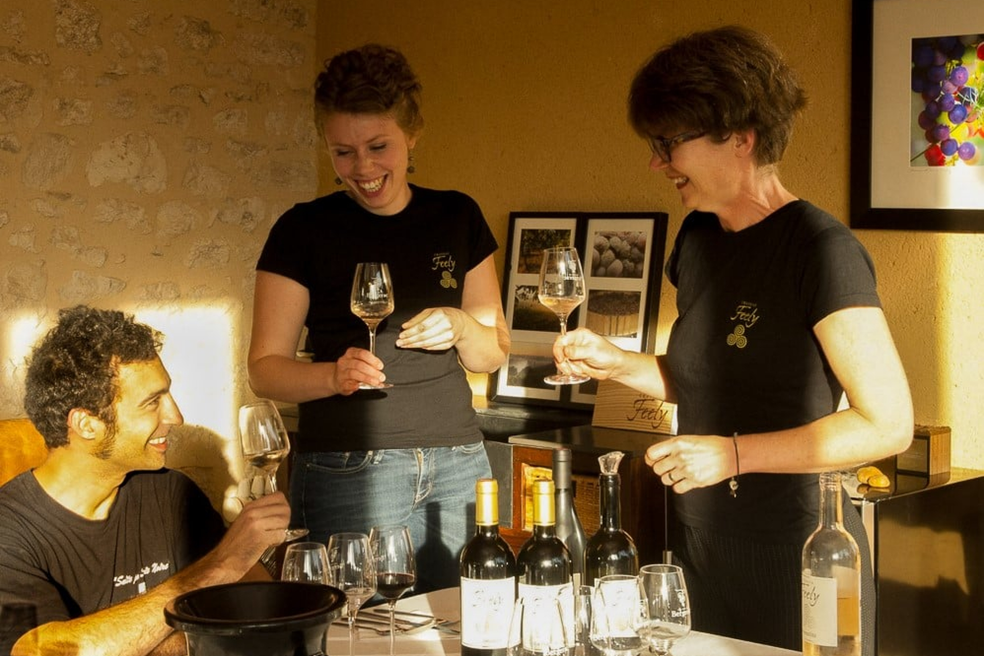 Winemaking 101 winemaking class on organic vineyard